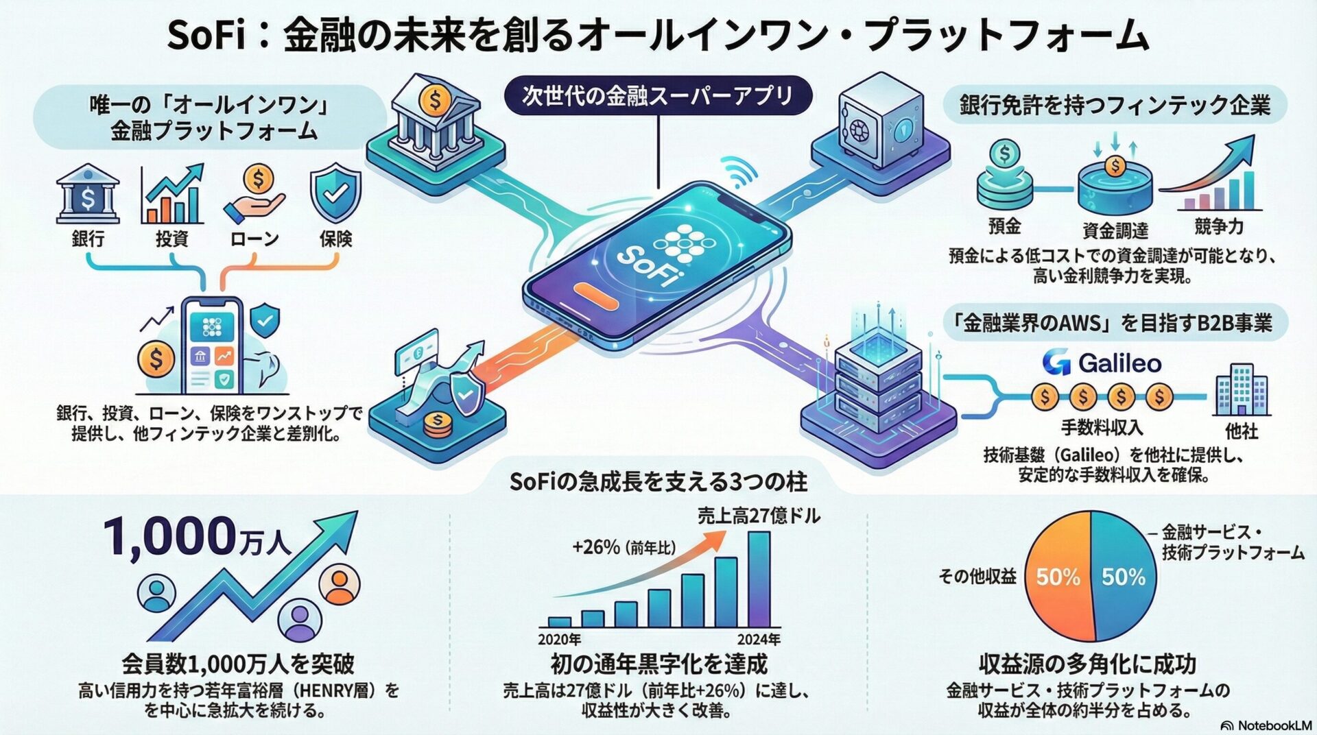 【2025年最新】SoFi Technologies（SOFI）株の将来性・成長性｜今後の見通しと注目ポイントを徹底解説